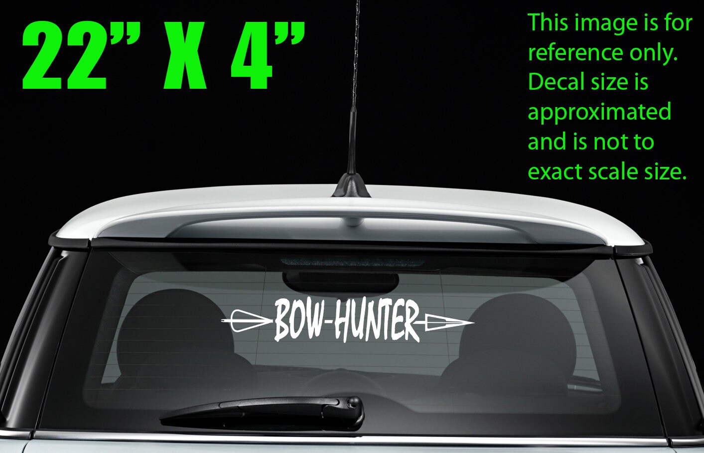 Bow Hunter Arrow Truck Car Window Decal Bumper Sticker | Etsy