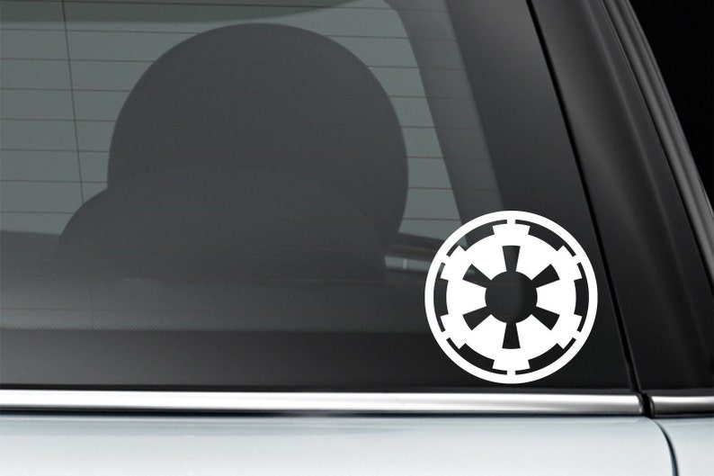 Galactic Empire Emblem Symbol Car Windowl Decal Sticker Rogue - Etsy