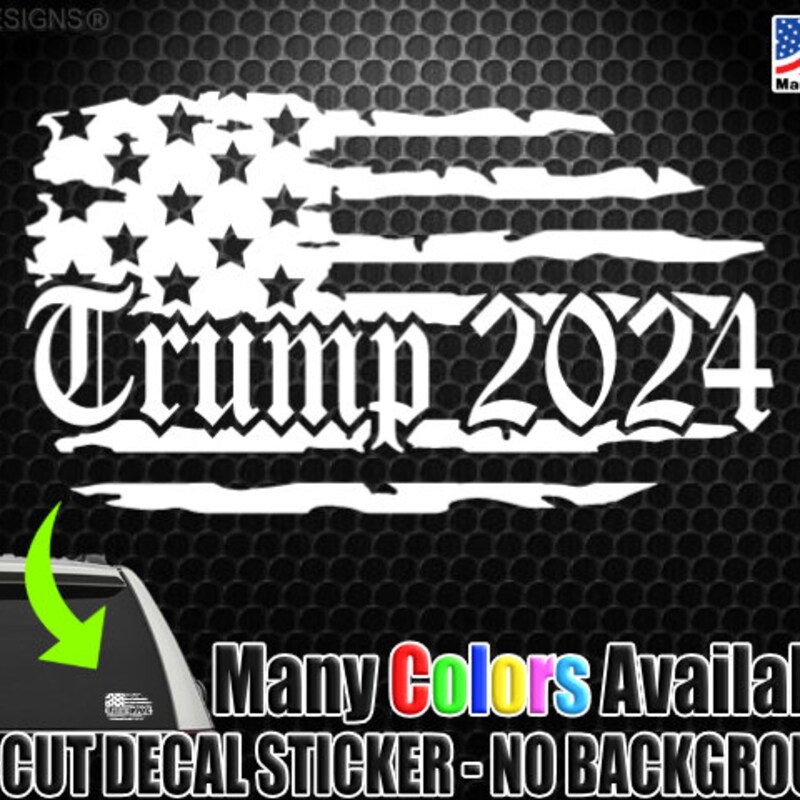 Trump Window Decal - Etsy