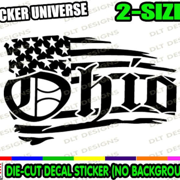 Ohio State Window Stickers - Etsy