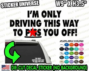 Anti Tailgating Decal - Etsy