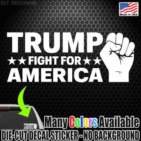 Trump Sticker Fight - Etsy