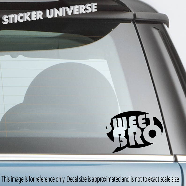 Sweet Bro Funny Car Window Decal Bumper Sticker JDM Drift - Etsy