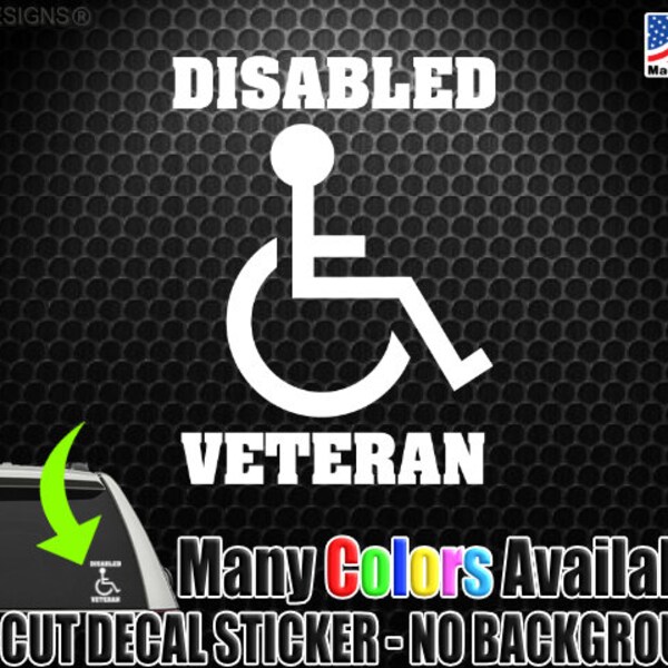 Disabled Veteran - Etsy