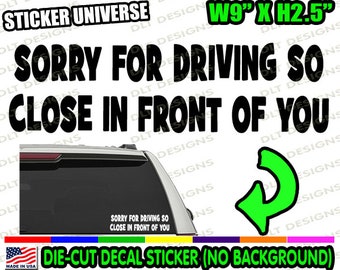 Funny Tailgating Sticker - Etsy