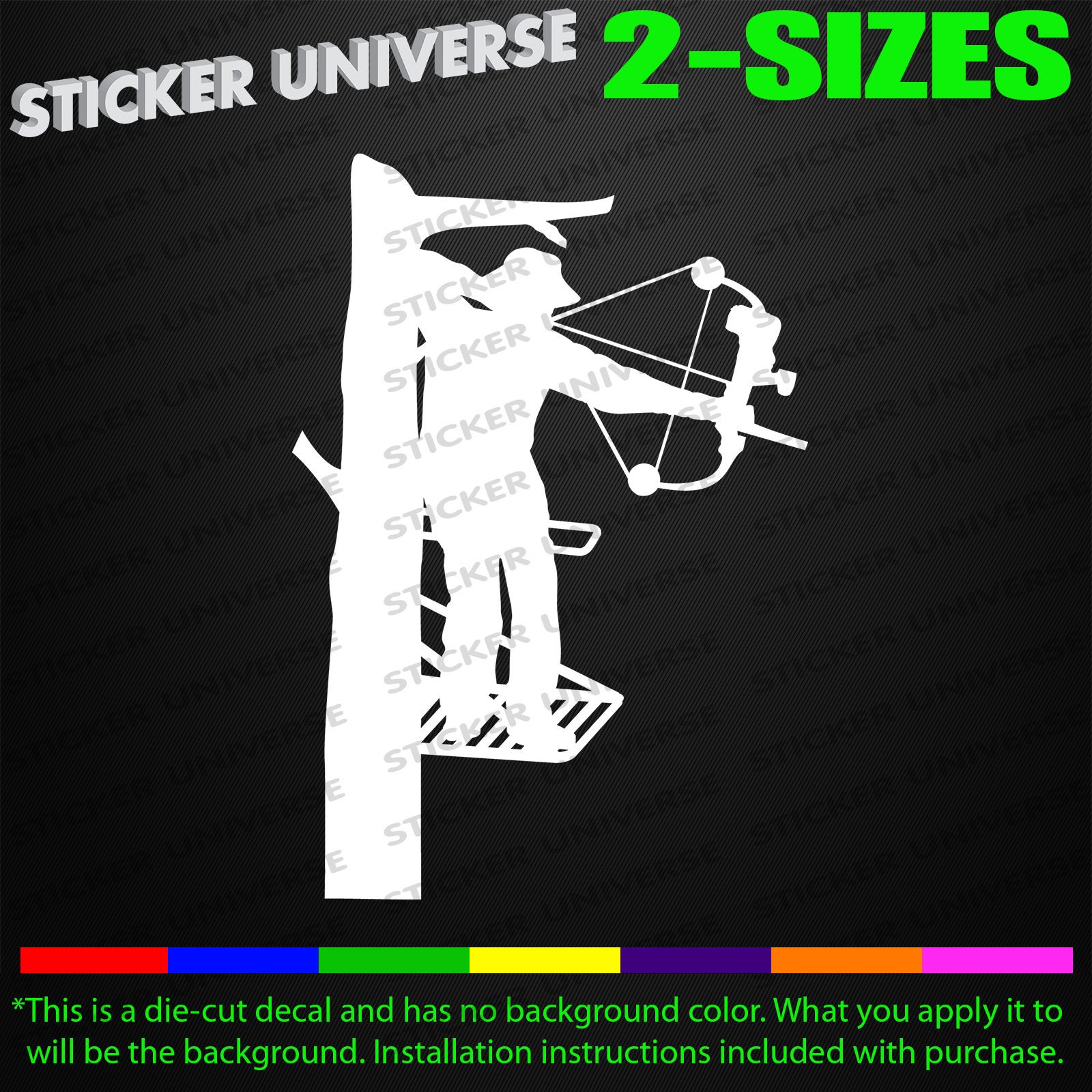 Compound Bow And Arrow Decal
