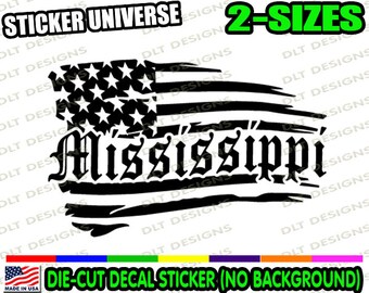 Mississippi Old State Flag Sticker - Etsy