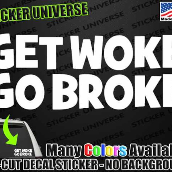 Woke Bumper Sticker - Etsy