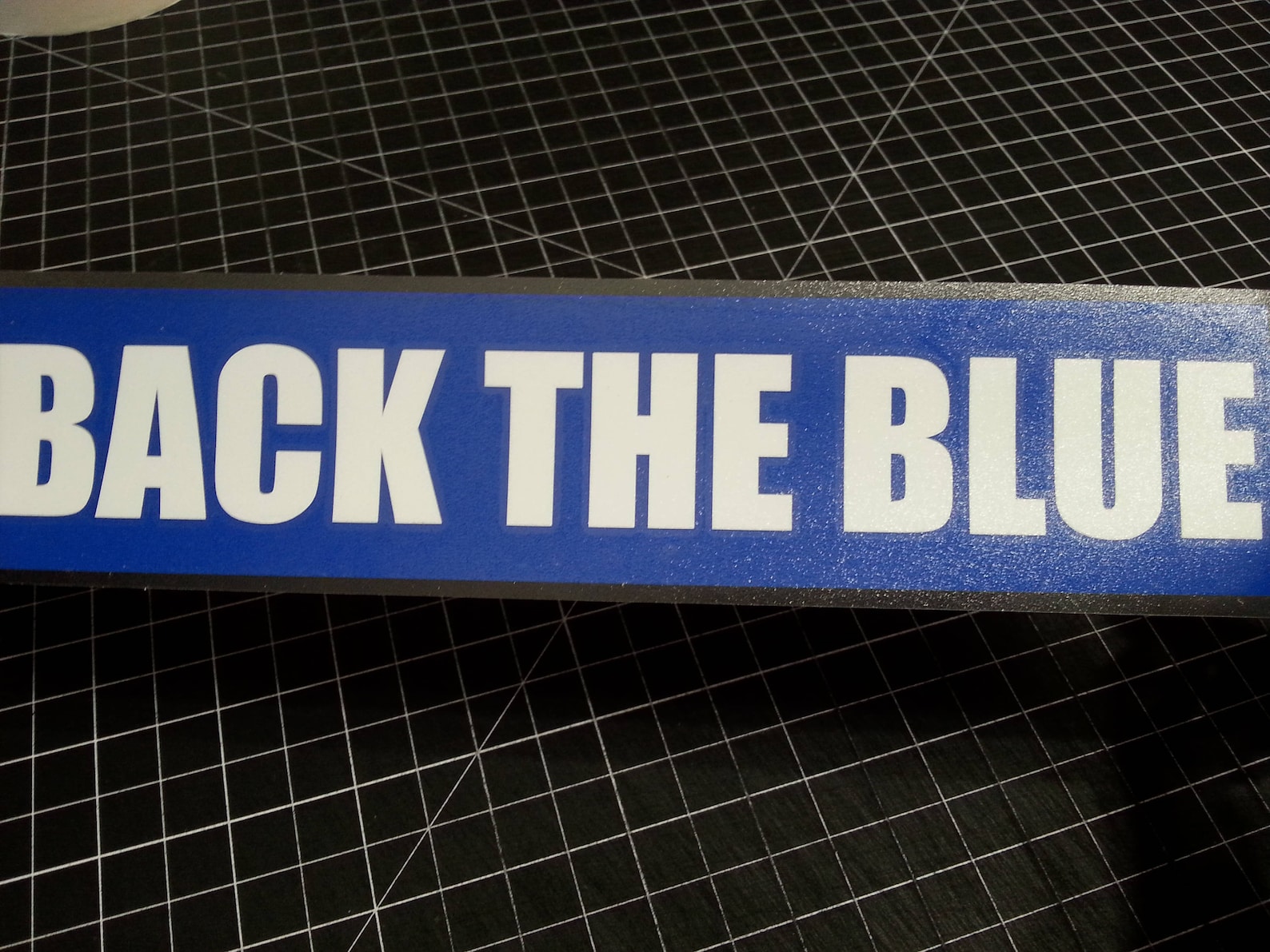 Back the Blue Car Window Decal Bumper Sticker Police Cops | Etsy