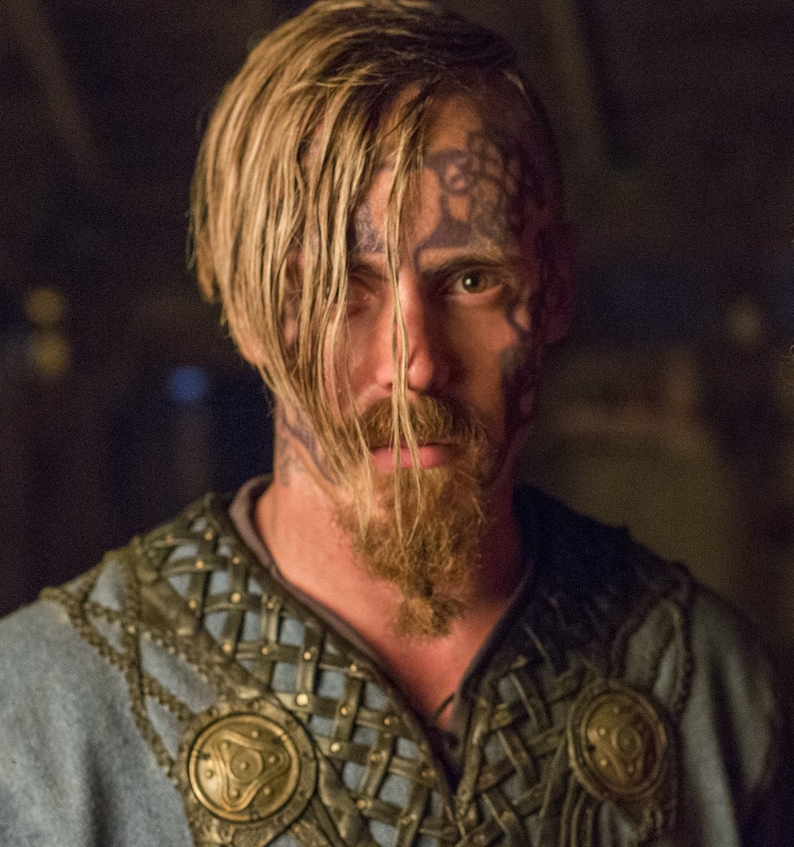 Halfdan Vikings Temporary Tattoo for Cosplayers - Etsy