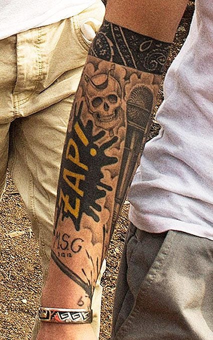 One Direction Zayn Tattoo Zap