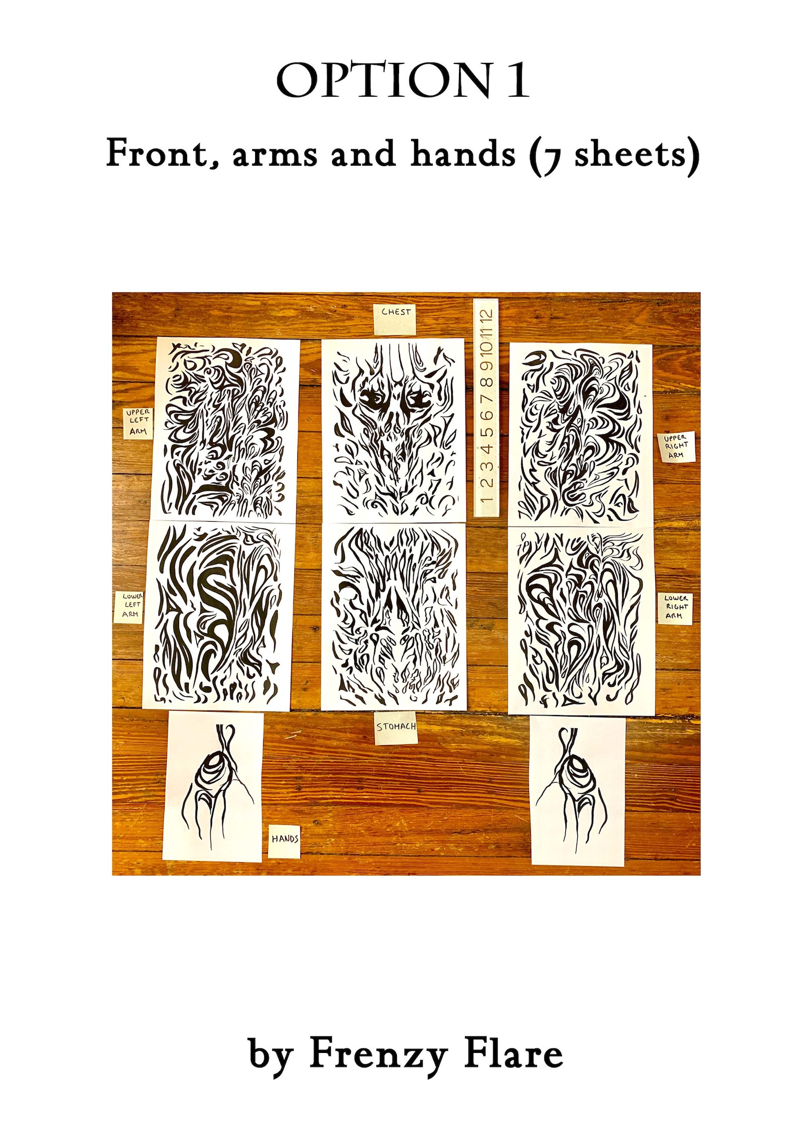 V From Devil May Cry 5 Temporary Tattoos for Cosplayers. - Etsy