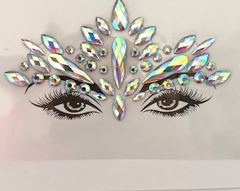 A3 Amethyst Loose Festival Face Gems Jewels Mix Glitter Face - Etsy