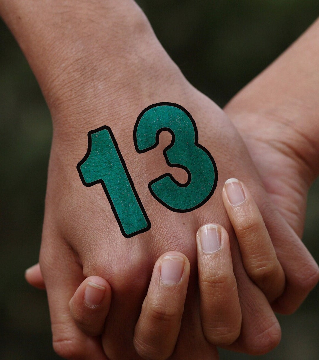 13 Taylor Swift Temporary Tattoos in 4 Shades of Blue. 13 Copies in 5 ...