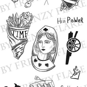 Luca the Bear Tattoo Designs, Digital Download, Instant Access ...
