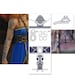 Sif GOW Temporary Tattoos for Cosplayers. Full Sleeve and Chest Tattoos ...