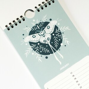 Wall Nature Calendar Colored, Perpetual Calendar, Perpetual Birthday ...