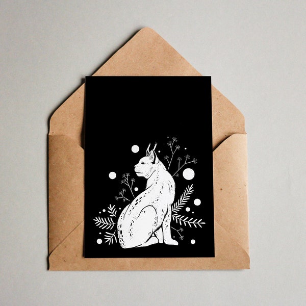 Lynx Print - Etsy