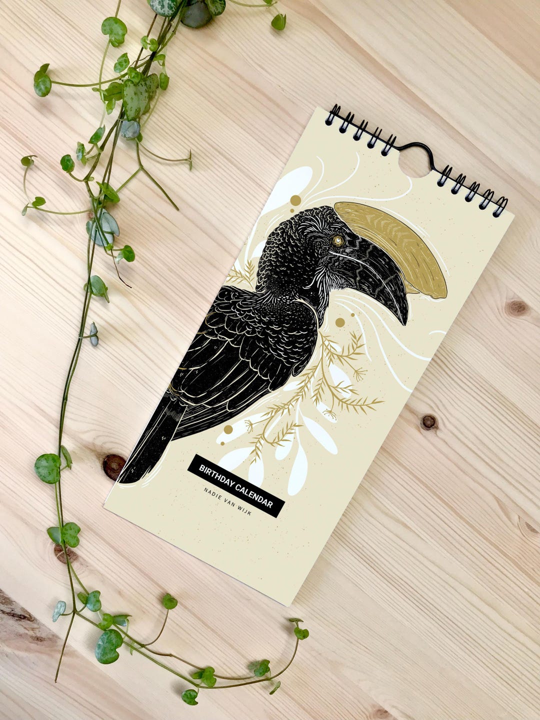 Wall Nature Calendar Colored, Perpetual Calendar, Perpetual Birthday ...