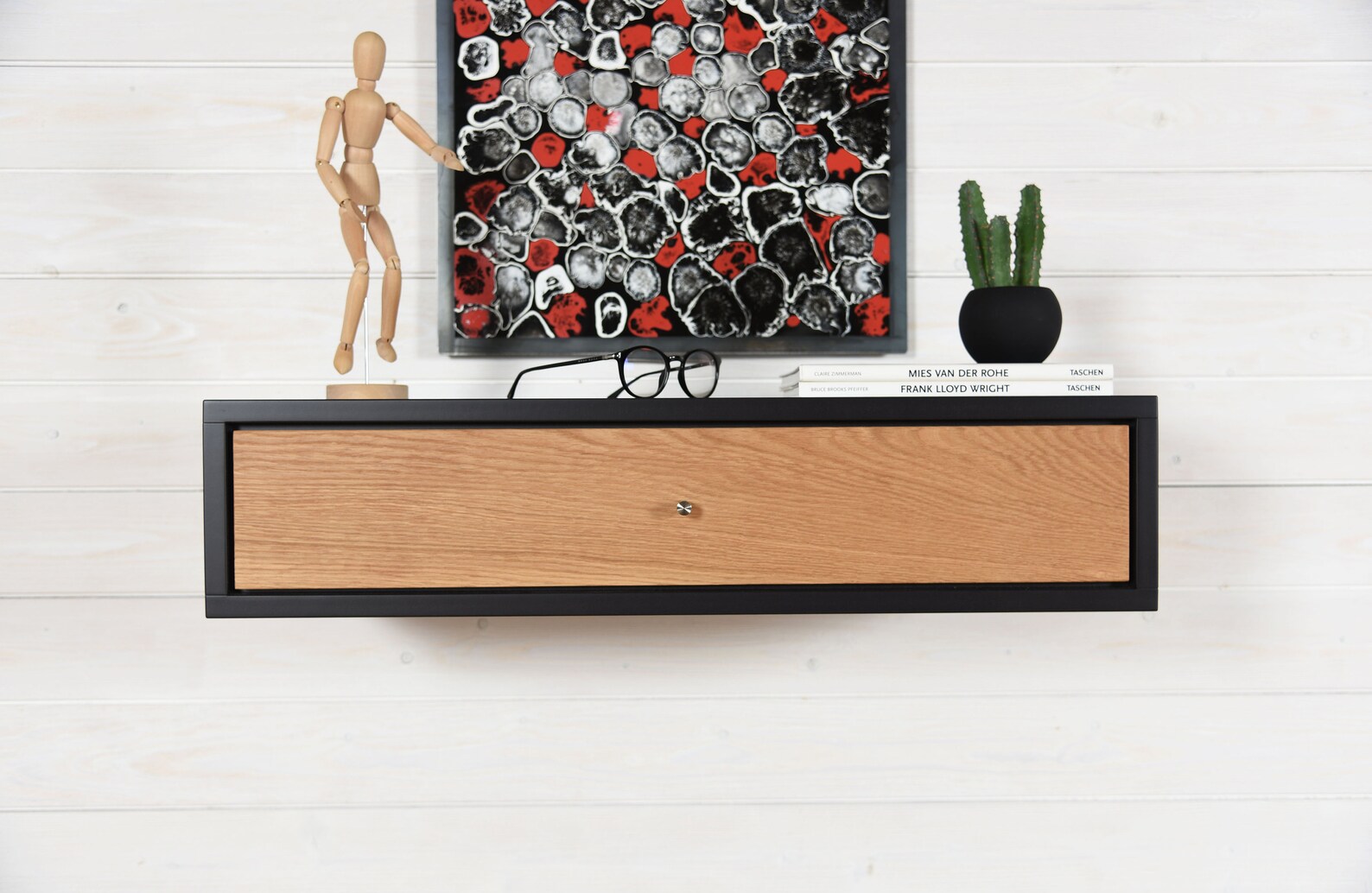 Modern Floating Entryway With Drawer - Etsy