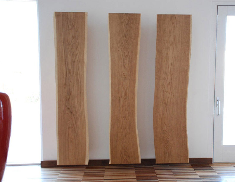 Floating Sideboard in Natural Oak Wood - Etsy