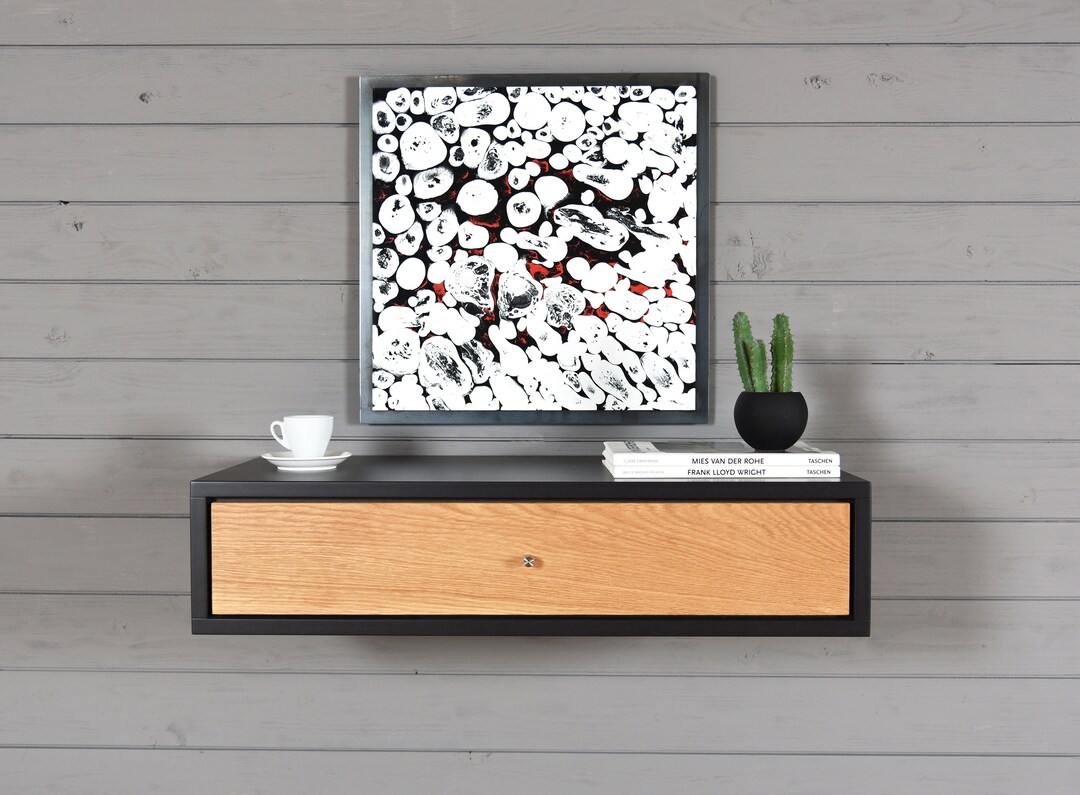 Modern Floating Entryway With Drawer - Etsy
