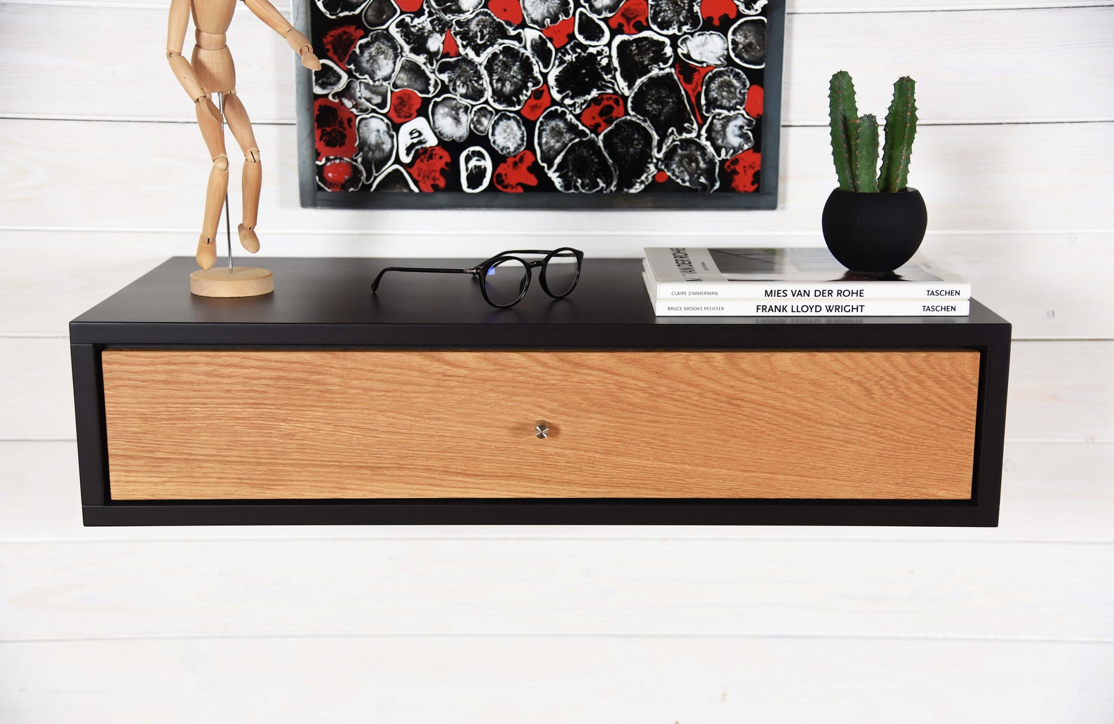 Modern Floating Entryway With Drawer - Etsy