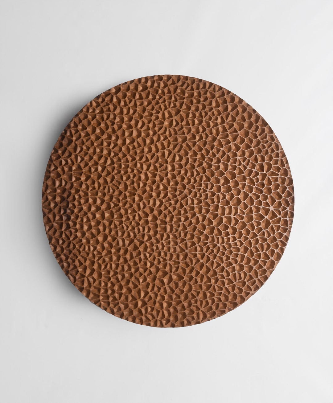 3d Geometric Wood Wall Art, Wood Circular Sculpture Round Art, Abstract ...