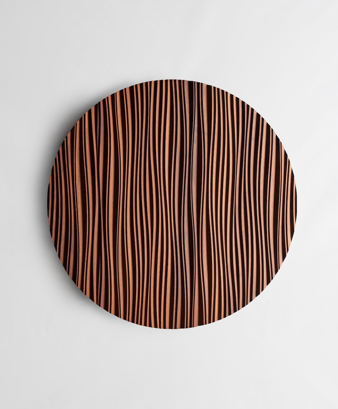 Sound Diffuser, 3d Geometric Wood Wall Art, Circular Acoustic Panel Art ...
