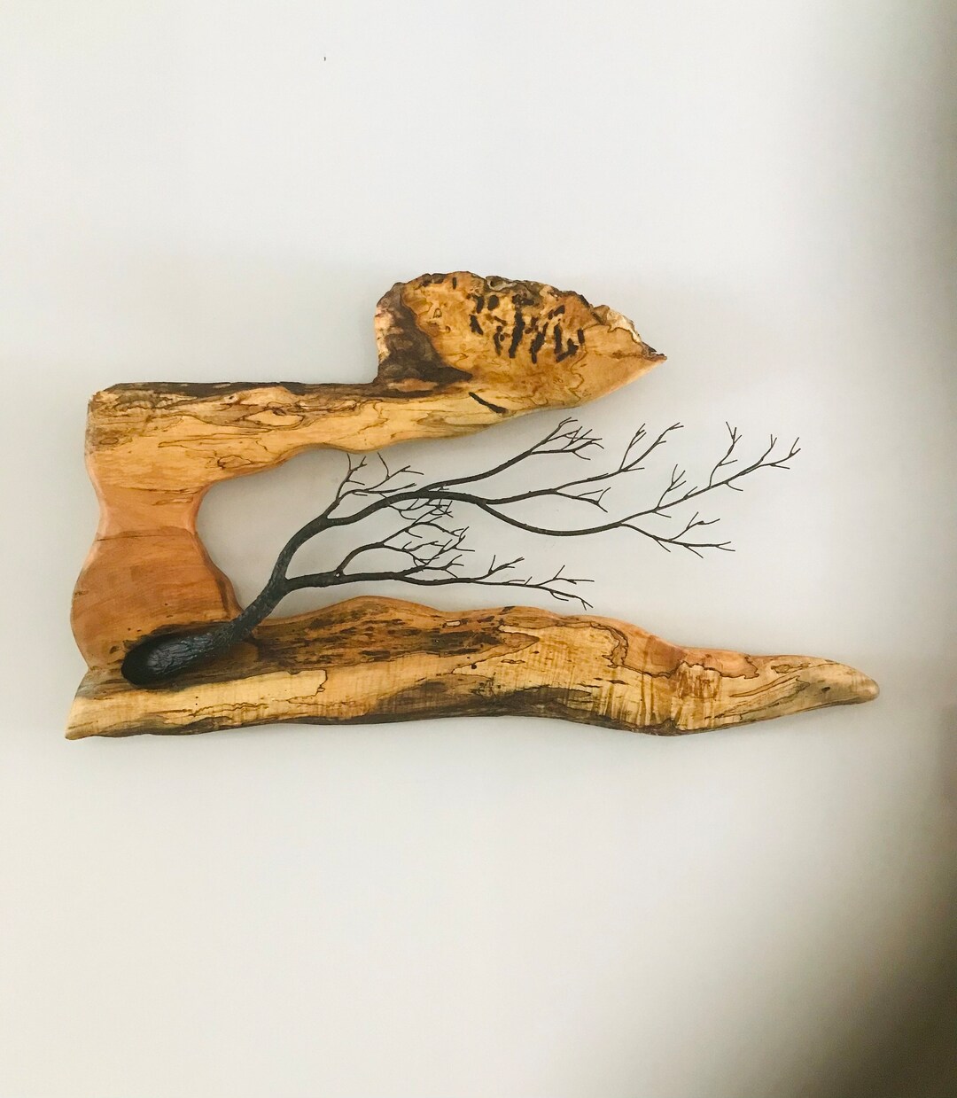 Art Objects.uniquetree Art.metal Wall Art. Nature Wall Decor.weld Art ...