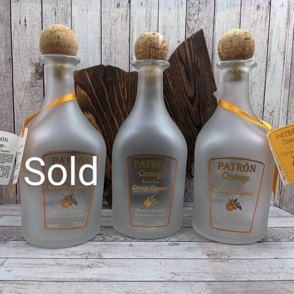 Patron Bottle - Etsy