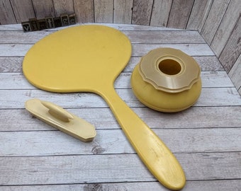 Ivory Pyralin Mirror - Etsy