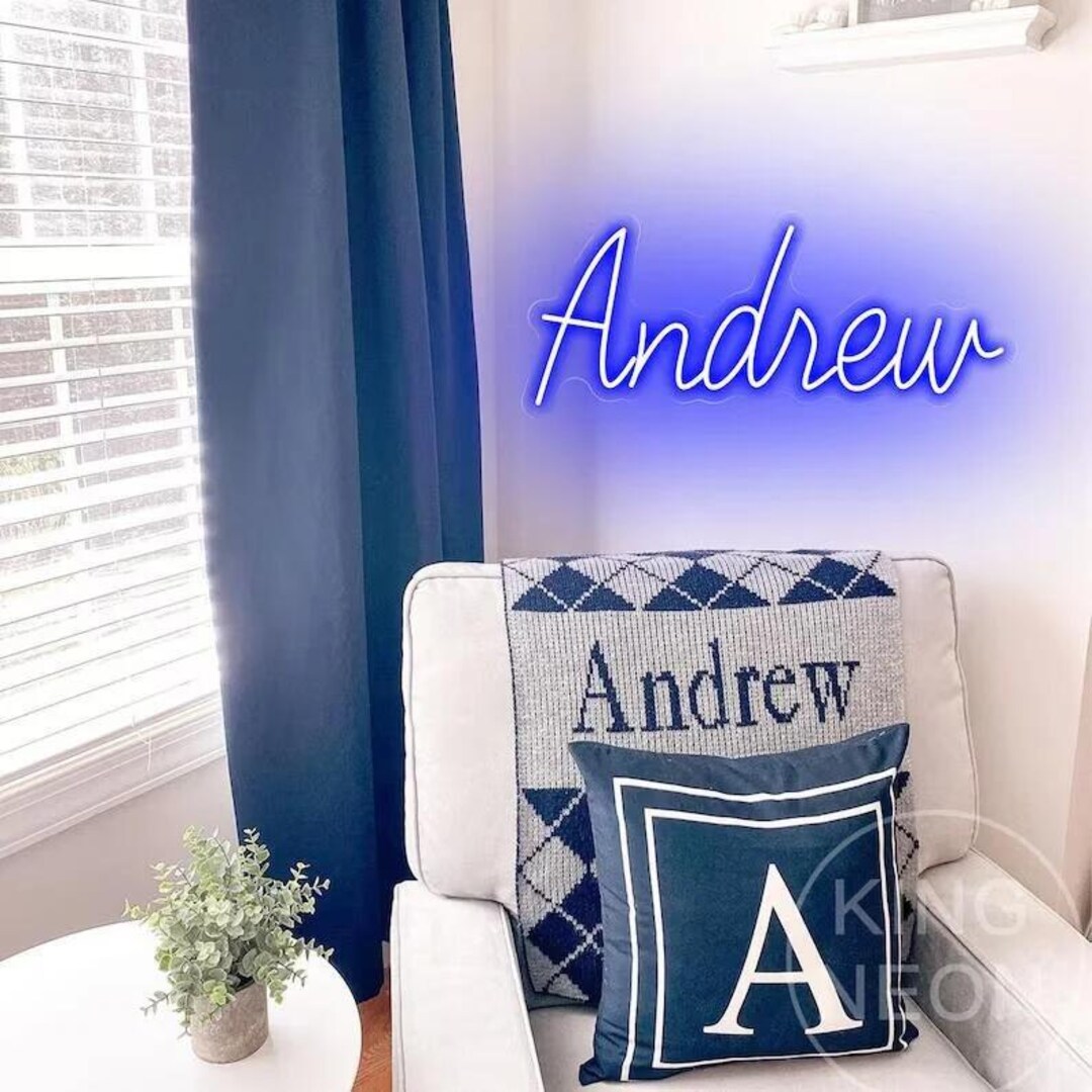 Custom Neon Name Sign,kids Bedroom Neon Sign Light,light up Name Sign ...