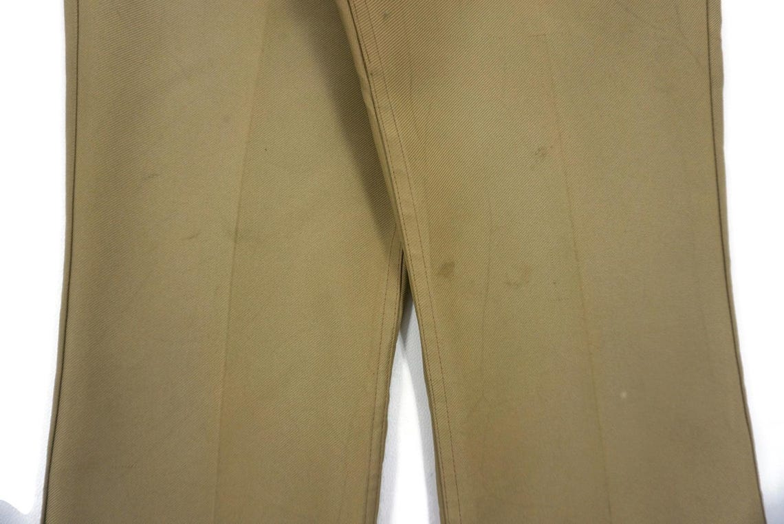 Vintage Levi's Sta Prest Pants Size W34xl31.5 USA Made 70s Bootcut ...