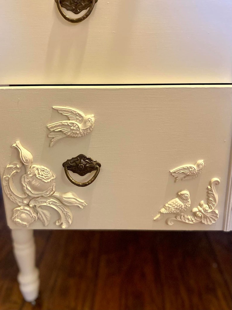 IOD Birdsong Mould Paper Clay DIY Clay Moulds Paintable | Etsy