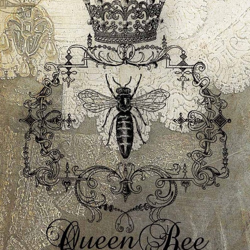 Queen Bee Decoupage Paper - Etsy