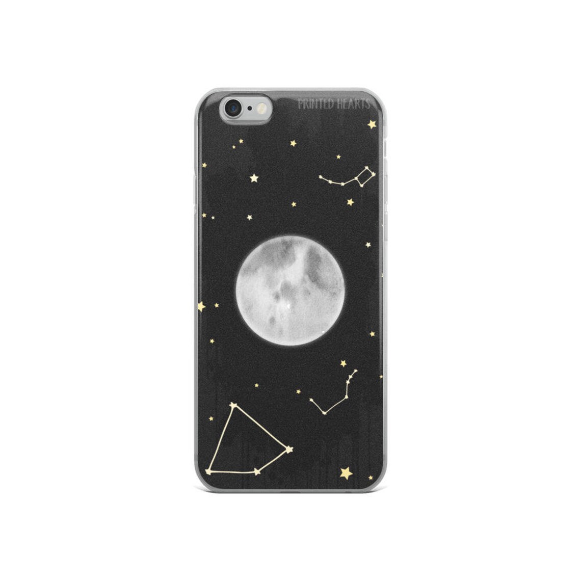 Full Moon Iphone Case Moon and Stars Iphone Case Outer Space - Etsy