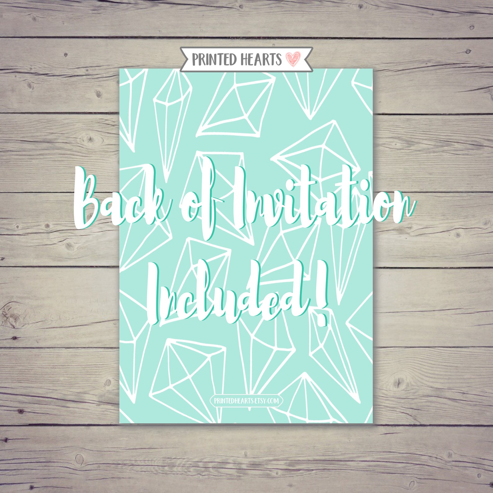 Shine Bright Like A Diamond Invitation Teen Diamond Birthday Invite ...