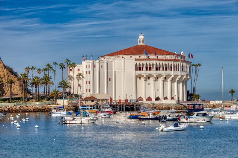 Catalina Island Photo Catalina Casino California Travel - Etsy