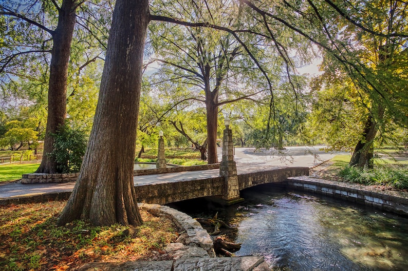 Landa Park New Braunfels Texas Photo New Braunfels Metal Print Texas ...