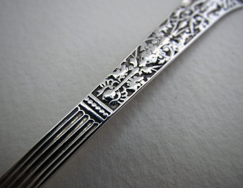 Antique c1880 Gorham 'old Medici' Pattern Solid - Etsy UK