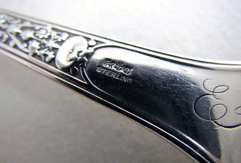 Antique c1880 Gorham 'old Medici' Pattern Solid - Etsy UK