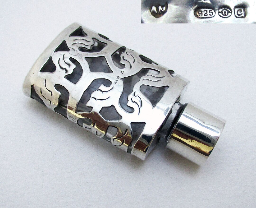 70s Retro Ari D Norman London Import Hallmarks Solid Sterling Silver ...