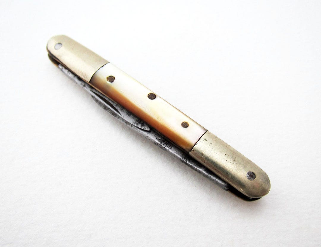 Antique Victorian Double Quill Cutter / Quill Pen Pencil Sharpener ...