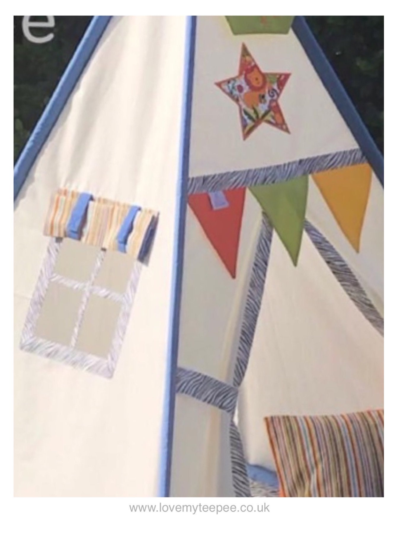 Jungle Animal Teepee Set - Tent for Kids, Personalised Teepee Tent ...