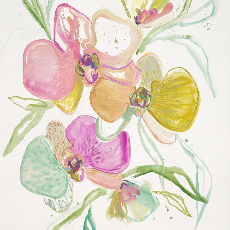 Orchid Print - Etsy