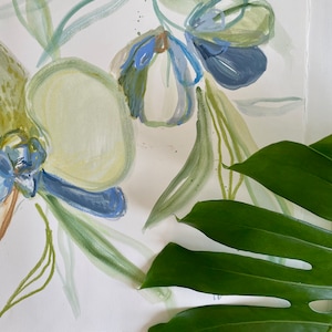 Blue Orchids Print - Etsy