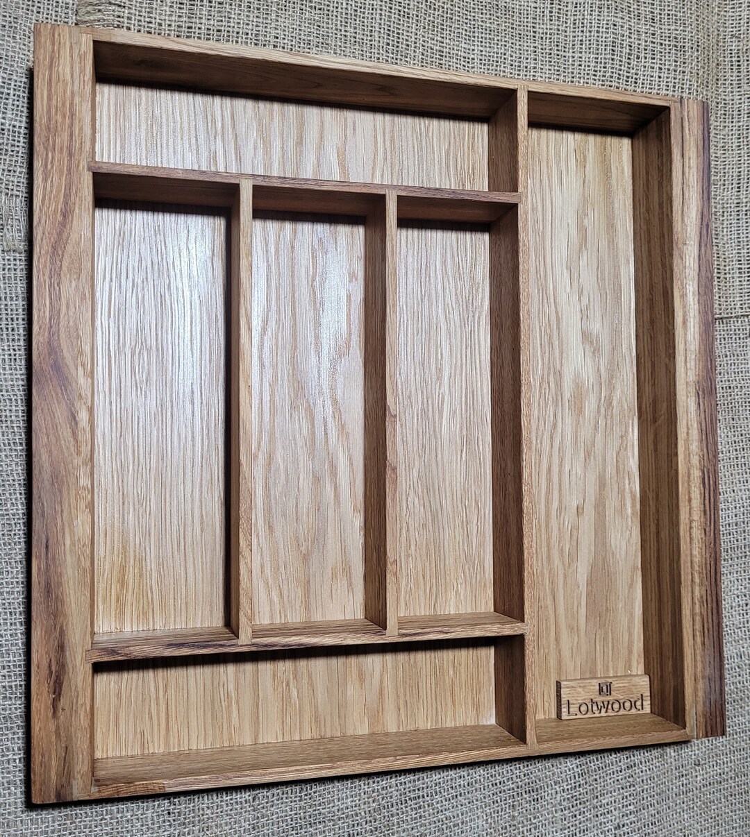 Custom Drawer Organizer. Silverware Organizer. Kitchen Drawer Organizer ...