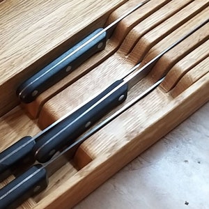 Unique Housewarming Gift. Custom Drawer Organizer With Knife Insert 4 ...