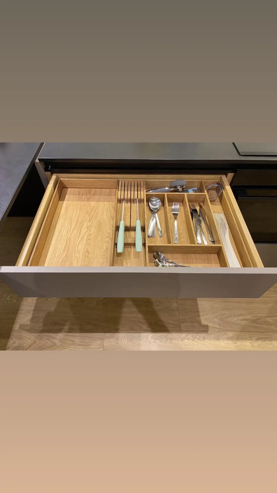 Unique Housewarming Gift. Custom Drawer Organizer. Silverware - Etsy